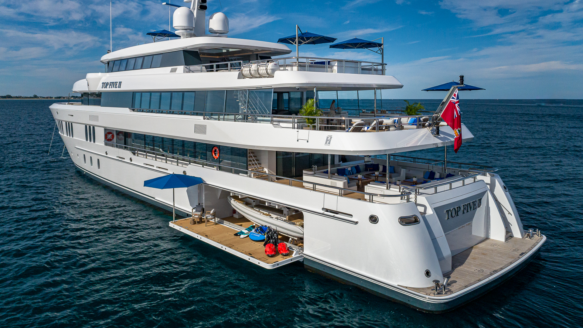 Top Five II the Superyacht Born from a Cloudburst - The Howorths | The ...