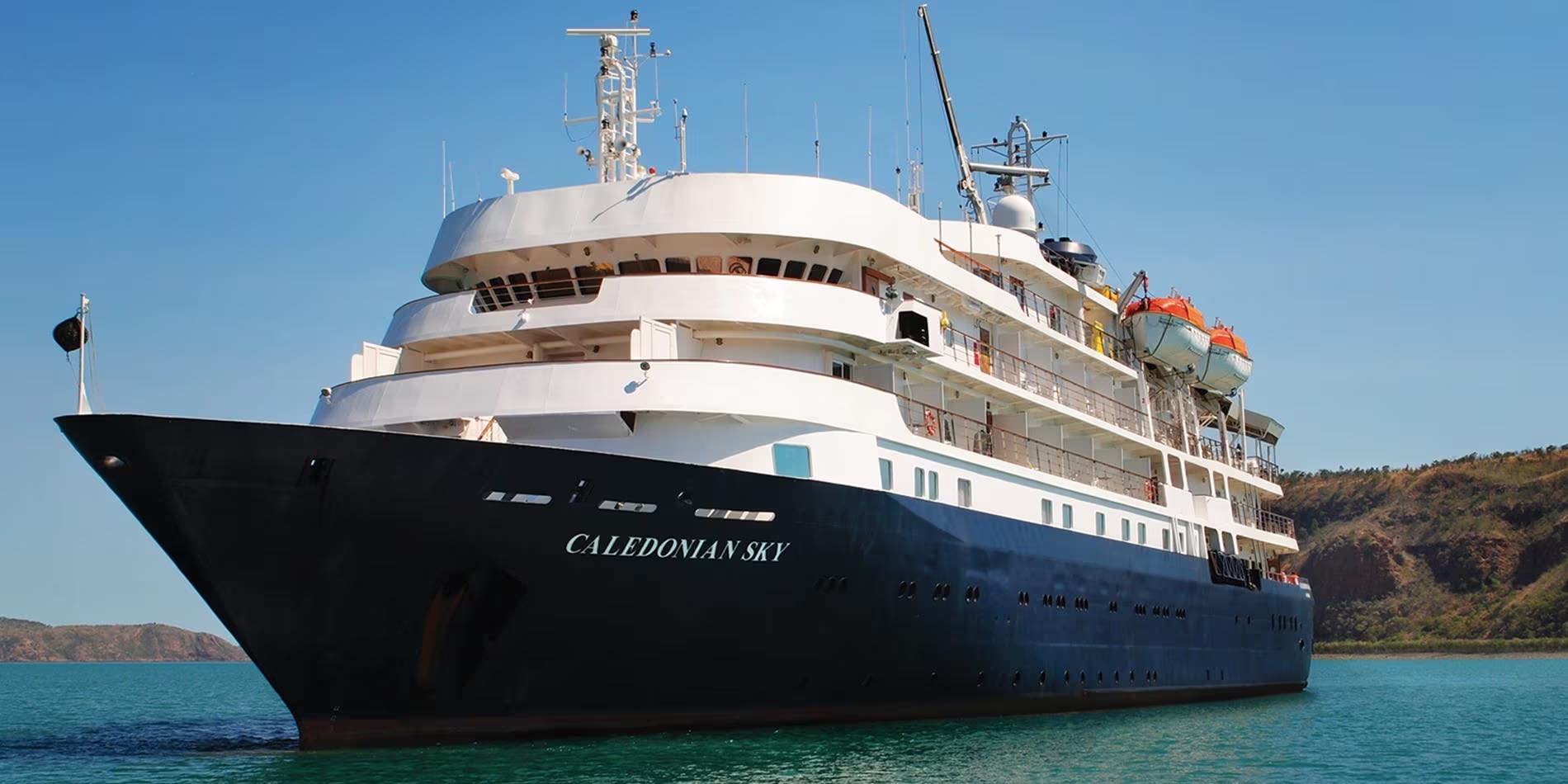 Caledonian Sky Joins Captain Cook Cruises Fleet - The Howorths