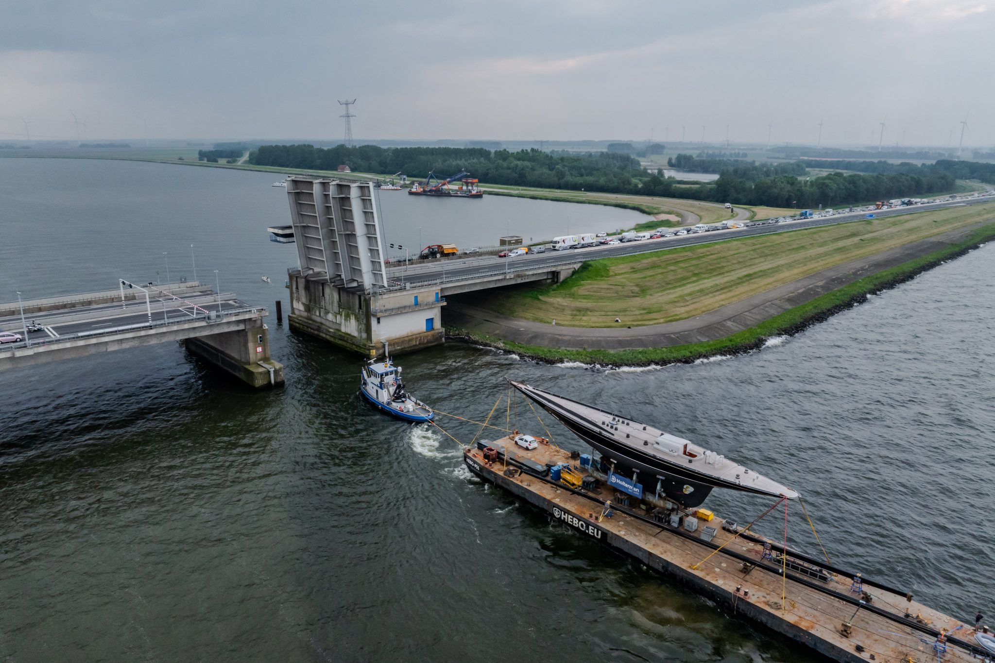 Hanuman arrives at Shipyard for refit - The Howorths